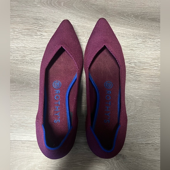 Rothy's | Shoes | Rothys Orchid The Point Size 65 | Poshmark